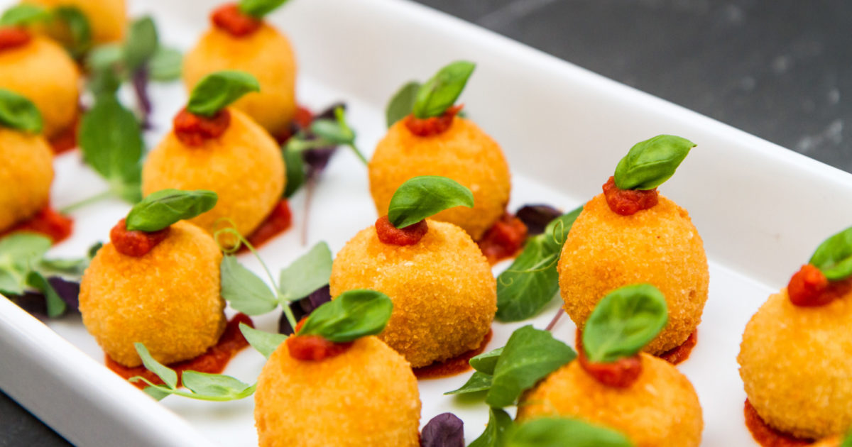 Canapés | Sample Menu | Outside Gourmet Catering